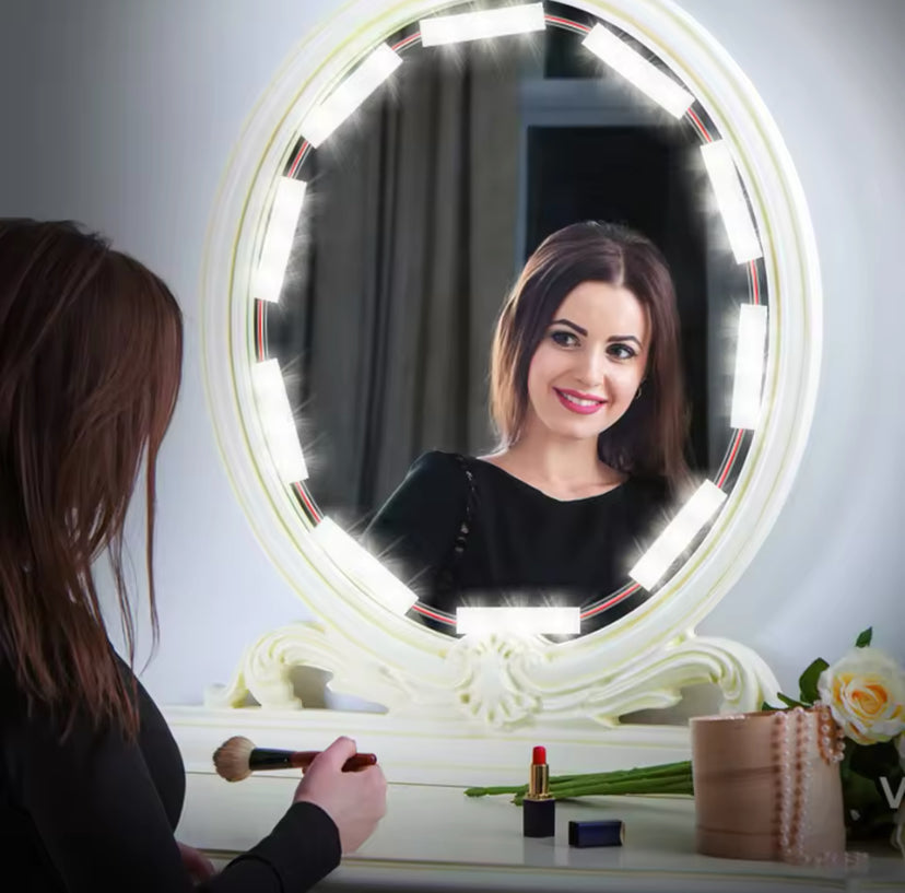 LED Strips Light, LED Makeup Mirror Light, USB LED Vanity Dim Lights, – eveen.pk