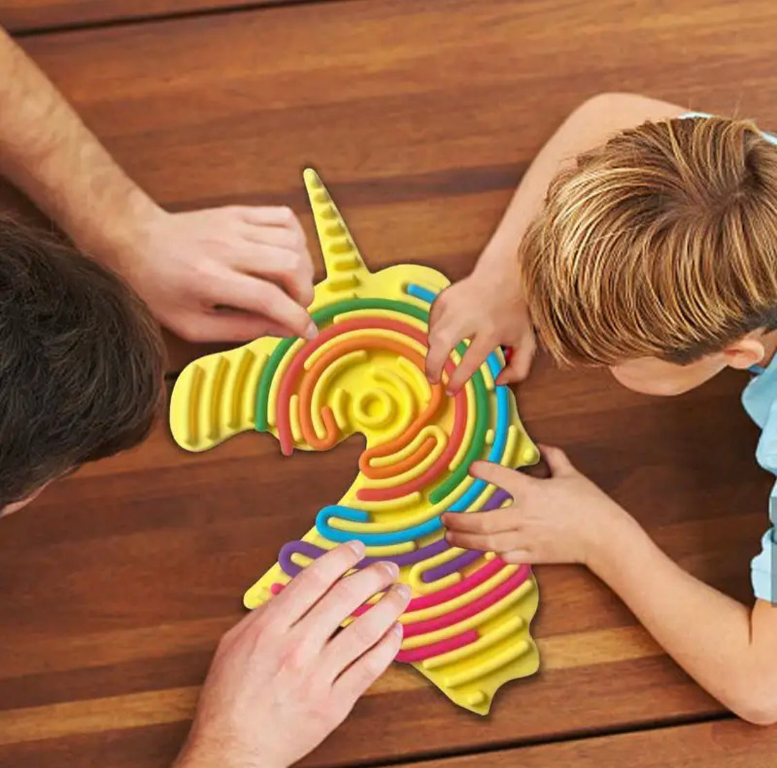 Toddlers Activity Board, Educational Silicone Strip Fidget, Calming An ...