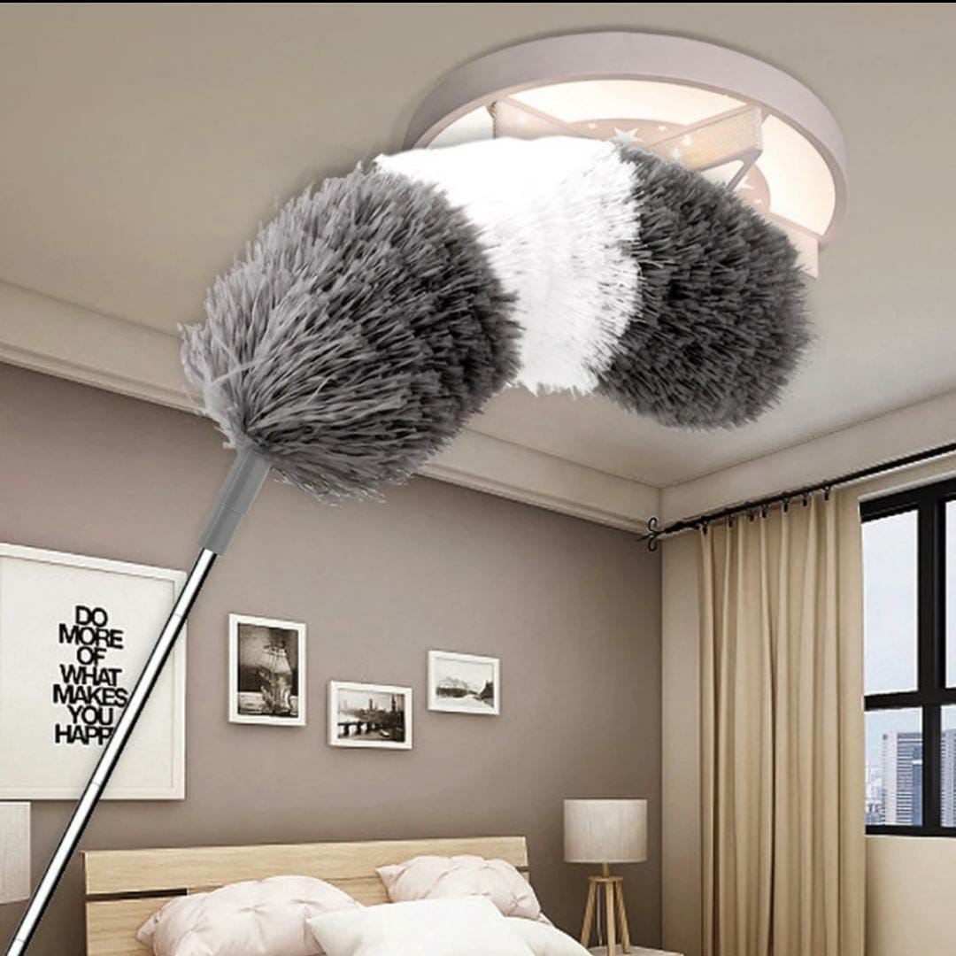 Telescopic Cleaning Duster Brush, Bendable Dust Cleaning Brush, Microf ...