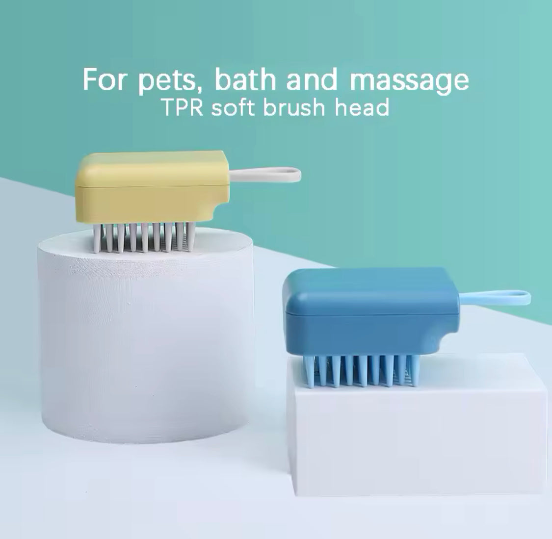 Silicone Hair Washing Comb, Multifunctional Handheld Massage Brush, Sc ...