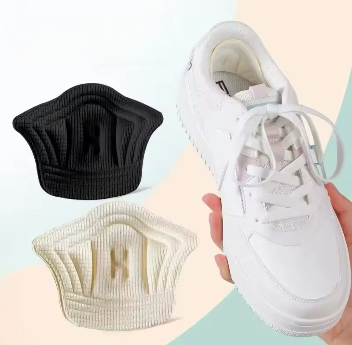 Cushion Shoe Insole, Adjustable Heel Protector, Pain Relief Shoes Back ...