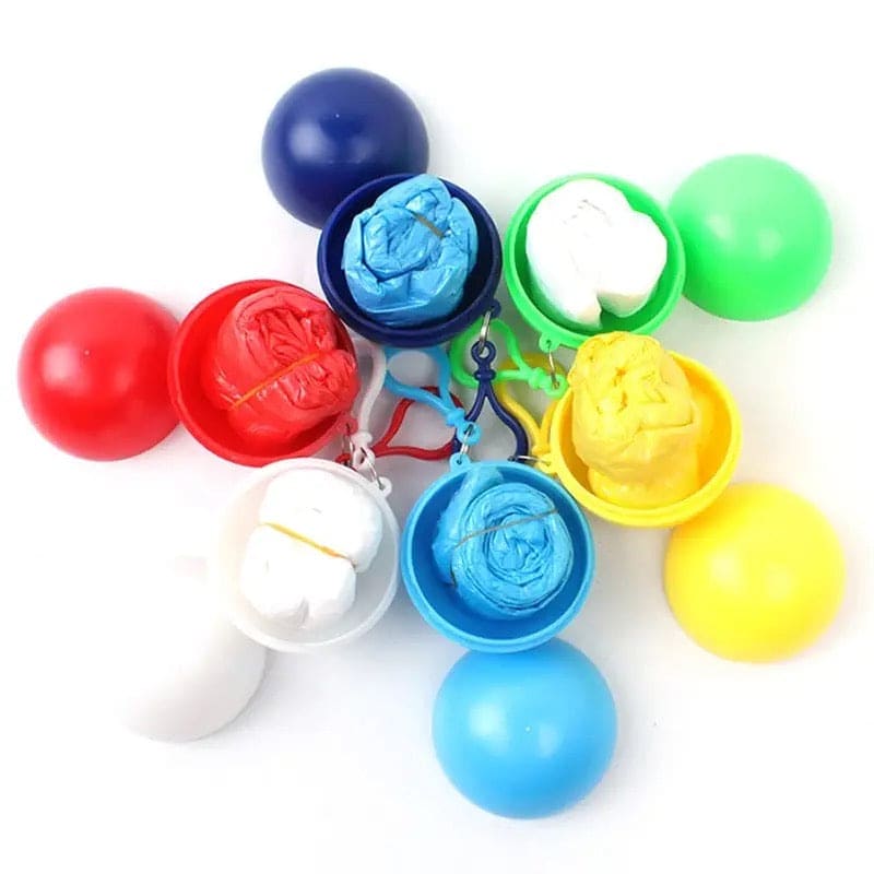 Convenient Portable Rain Ponchos Ball, Disposable Waterproof Raincoat ...